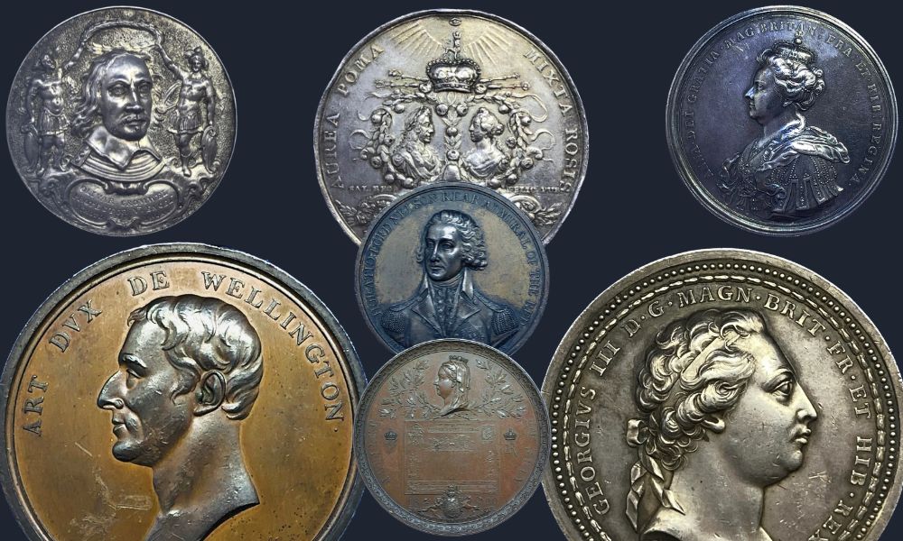 Commemorative Medals in British History: Marking Royal and National Ev