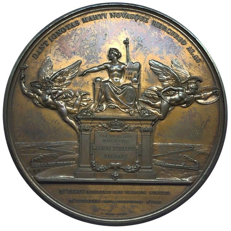 Opening of the French Railways Historical Medal | Historical Medallions
