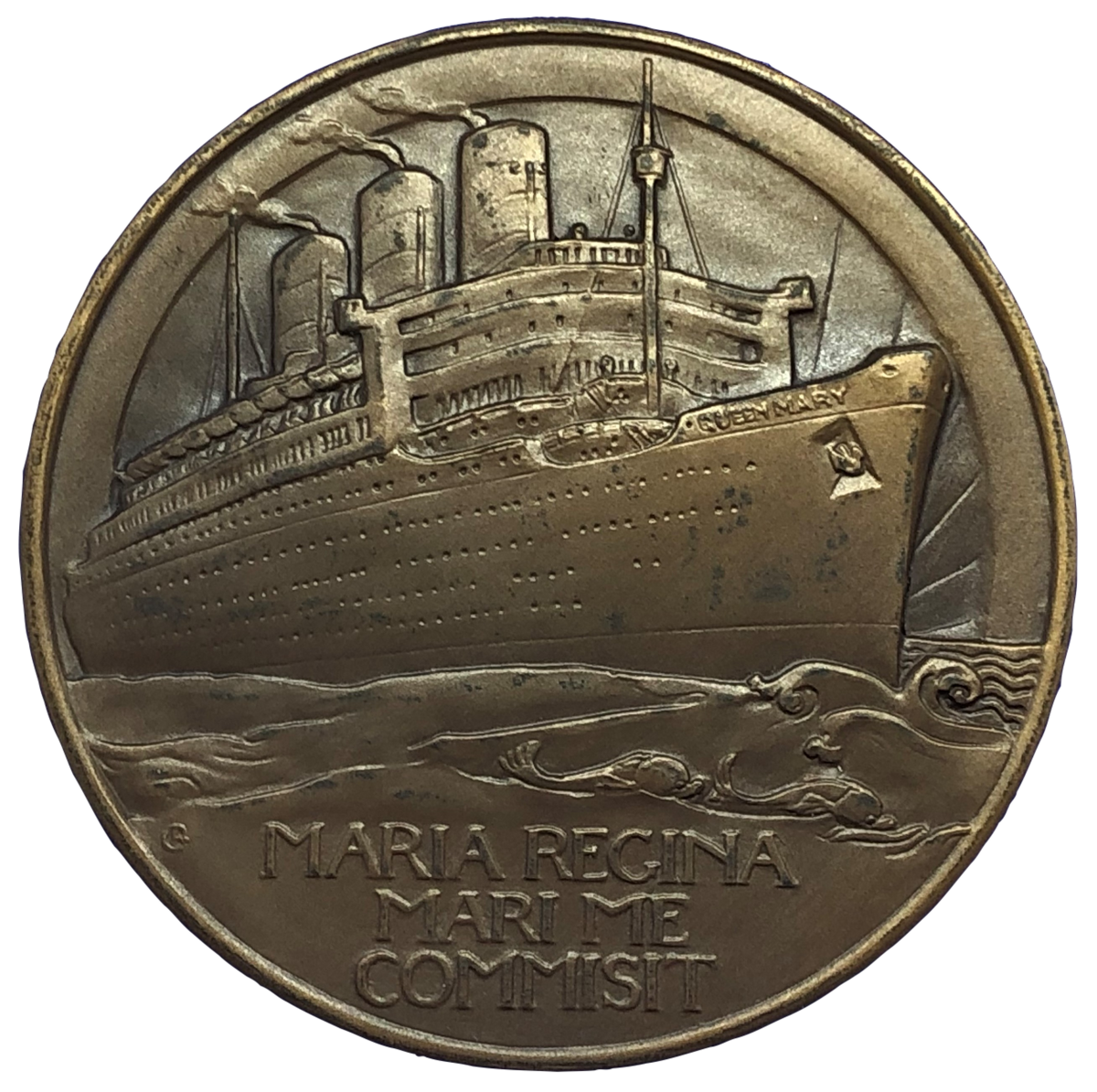 Maiden Voyage of the RMS Queen Mary Historical Medal | Historical ...